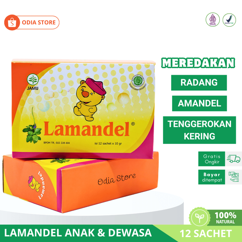 Jual Lamandel Box - Obat Herbal untuk Amandel dan Tenggorokan Kering ...