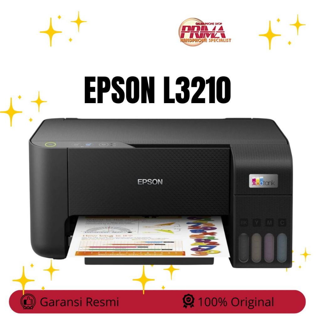 Jual PRINTER EPSON L3210 PRINT SCAN COPY A4 | Shopee Indonesia