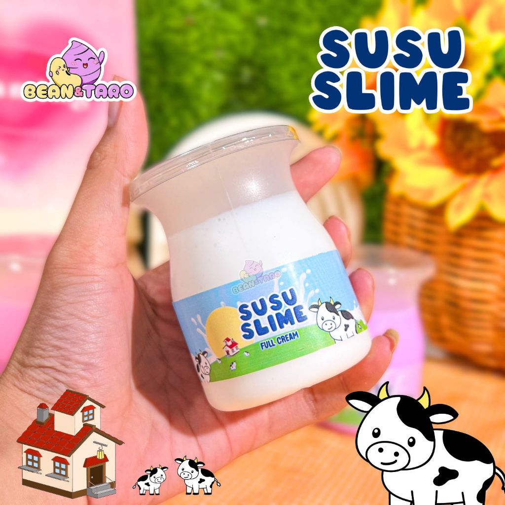Jual SUSU SLIME BARU BY SLIME BINTARO || TOFU SLIME || SLIME LUCU | Shopee Indonesia