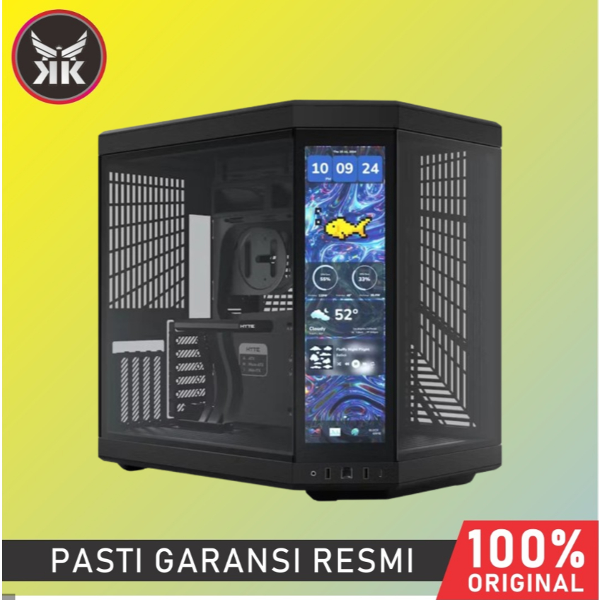 Jual CASING KOMPUTER PC HYTE Y70 TOUCH INFINITE DUAL CHAMBER ATX MID ...