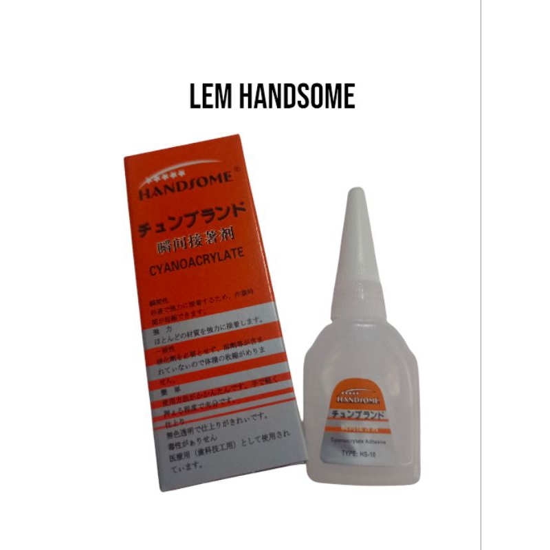 Jual Lem Korea Handsome HS-10 Lem Setan | Shopee Indonesia