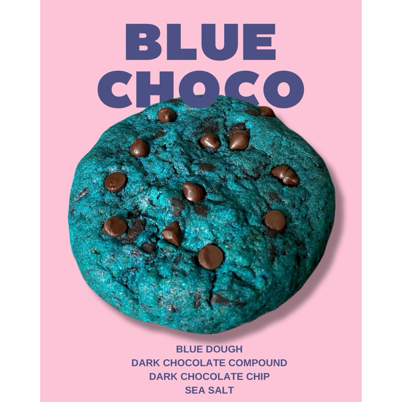 Jual Blue Choco Soft Cookie | Shopee Indonesia