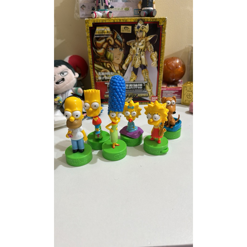 Jual The Simpsons 3D Vibeez Homer Bart Marge Lisa Maggie Santa Original ...