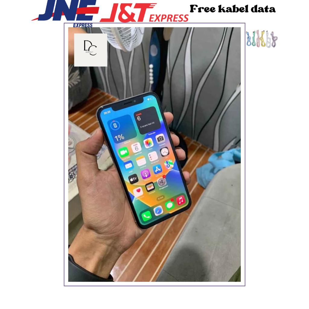 Jual Handphone IP Phone X Wifi Only Second Mulus Murah Original Normal ...