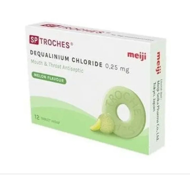 Jual SP Troches Meiji Rasa Melon 12 Tablet | Shopee Indonesia