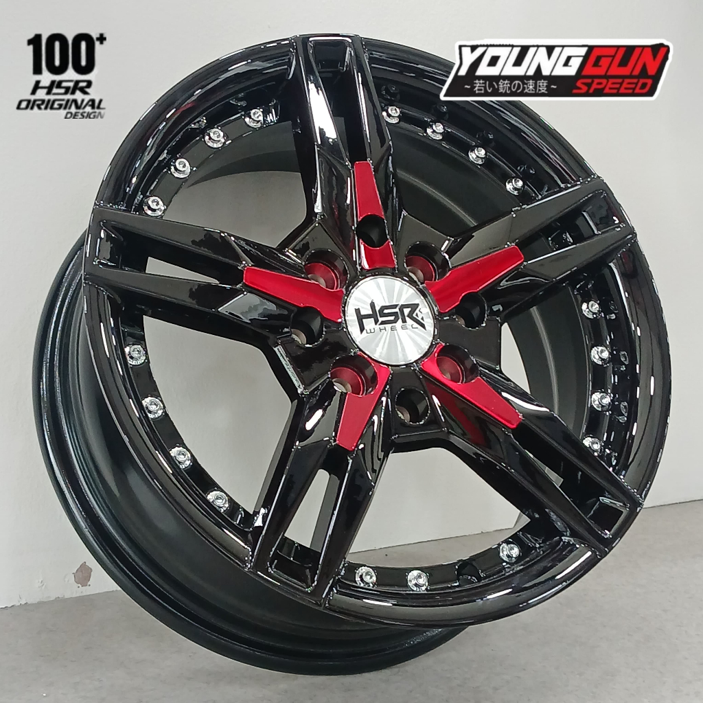 Jual velg racing ring 14 lubang 4 cocok buat avanza xenia brio ayla calya sigra HSR keunikai ...