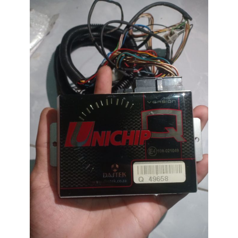 Jual Dastek unichip Q second bekas plus wiring kabel-kabel pemakaian ...