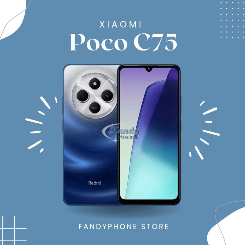 Jual Poco C75 Ram 6/128 Garansi Resmi | Shopee Indonesia