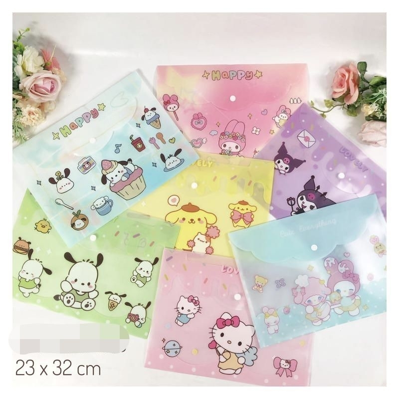 Jual MAP FILE A4 /MAP PLASTIK / FOLDER ORGANIZER /MAP KANCING tutup ...