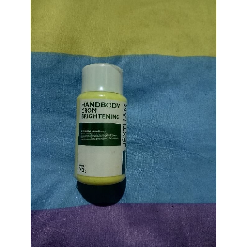 Jual PRODUCT NEW - HANDBODY CROM BRIGHTENING - JESTHAM | Shopee Indonesia
