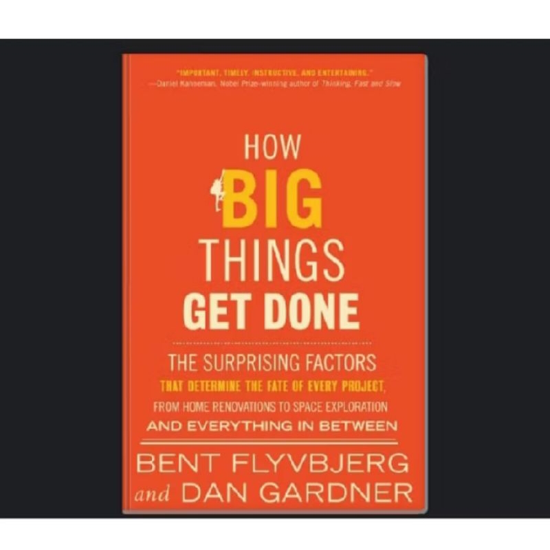 Jual BUKU HOW BIG THINGS GET DONE | Shopee Indonesia