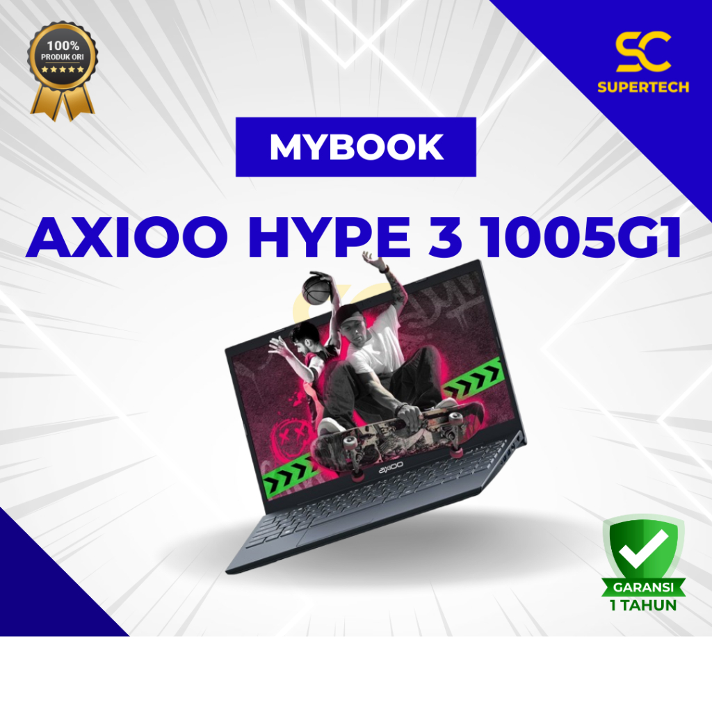 Jual AXIOO MYBOOK HYPE 3 i3 1005G1 8GB 256GB Windows 11 Pro - DOS ...
