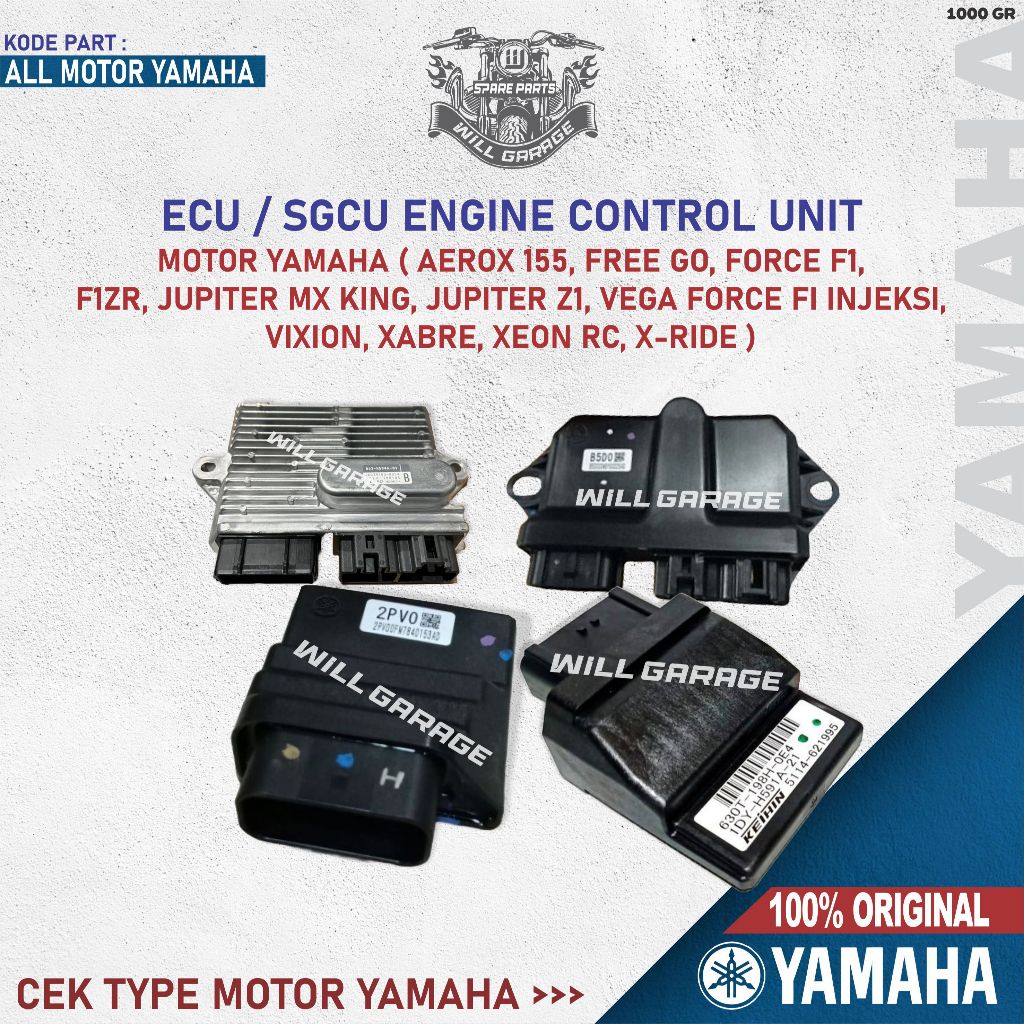 Jual ECU / SGCU ENGINE CONTROL UNIT MOTOR YAMAHA ( AEROX 155, FREE GO ...