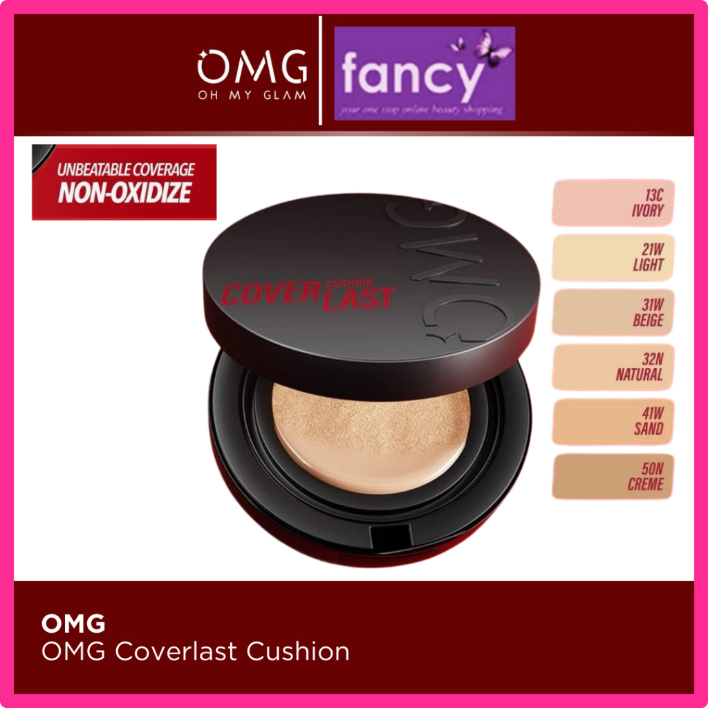 Jual OMG Oh My Glam Coverlast Cushion 15g | Cushion Foundation ...