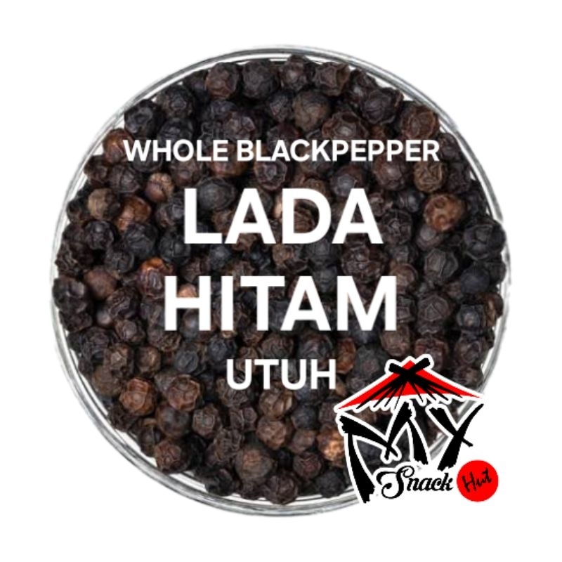 Jual LADA HITAM UTUH 1KG MERICA WHOLE BLACK PEPPERCORN BANGKA ...