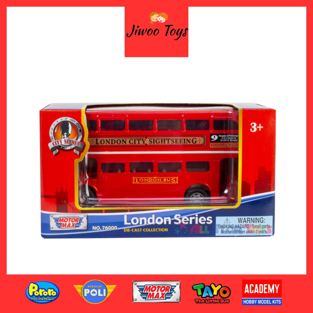Jual Motormax Diecast London Bus Series 1:43 MM-76002 | Shopee Indonesia