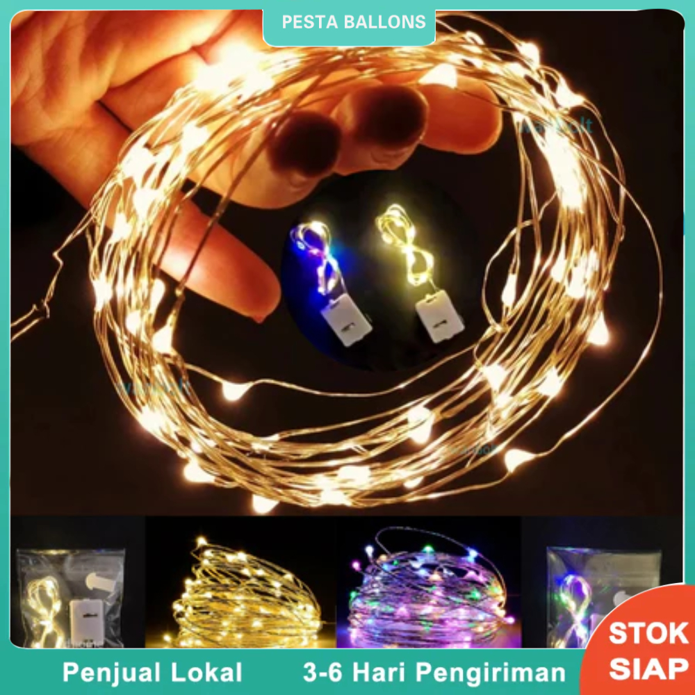 Jual Lampu Led Kawat Tumblr Led Mini Lampu Led Kawat Untuk Dekorasi ...