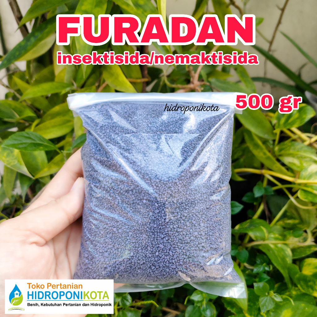 Jual insektisida FURADAN 500 gram - obat pembasmi semut,ulat, cacing, wereng | Shopee Indonesia