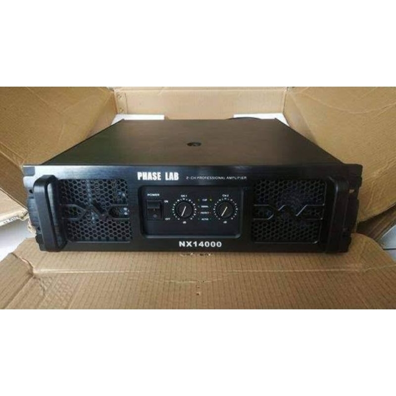 Jual Power ampifier Phaselab NX 14000 original Power profesional ...