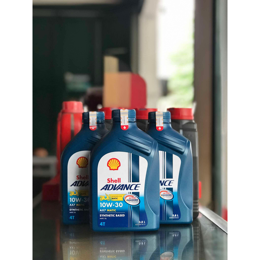 Jual SHELL AX7 MATIC 10W40 800ML | Shopee Indonesia