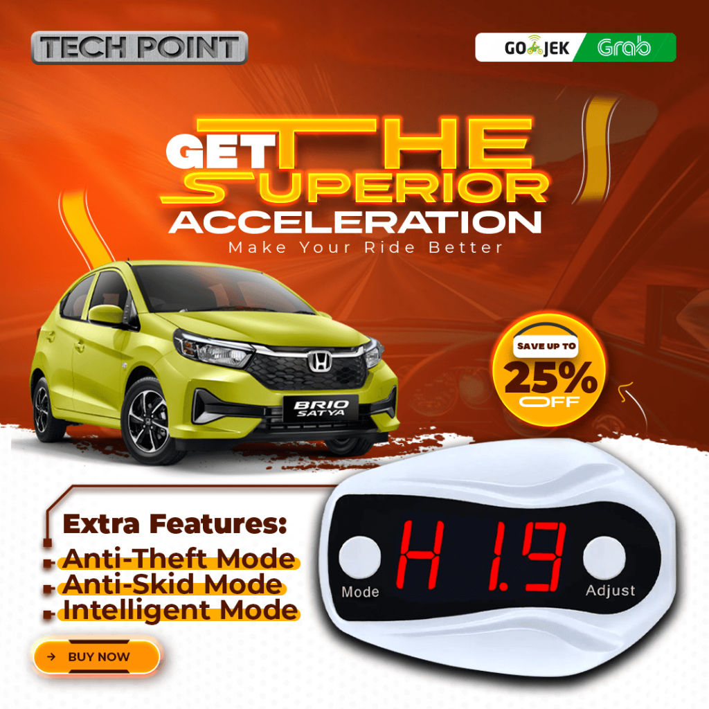 Jual Throttle Controller New Honda Brio Piggyback New 12 Drive ECU Remap | Shopee Indonesia