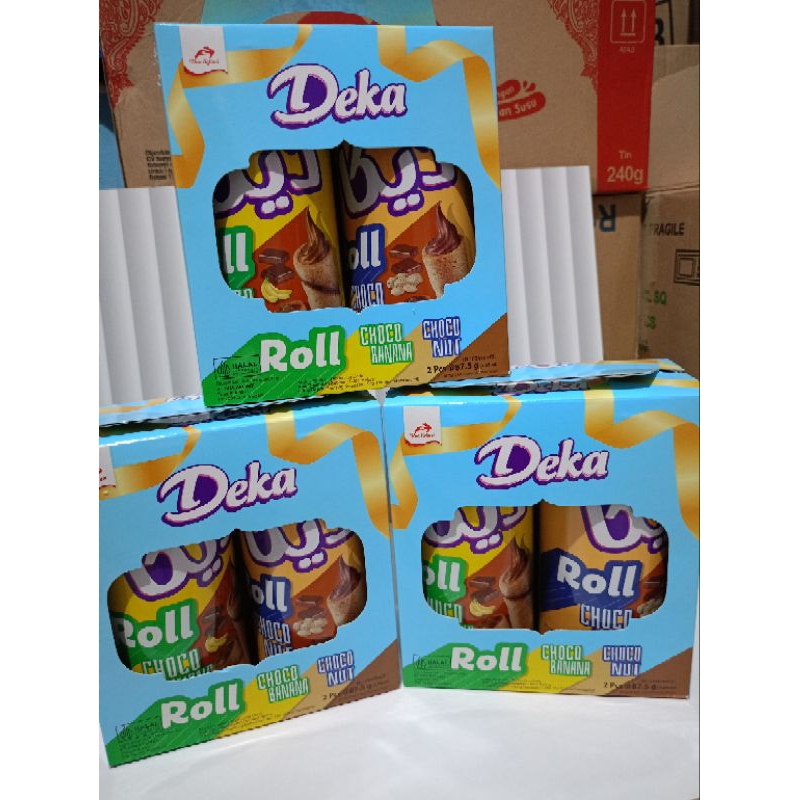 Jual DEKA WAFER ROLL EDISI LEBARAN ISI 2 KALENG | Shopee Indonesia