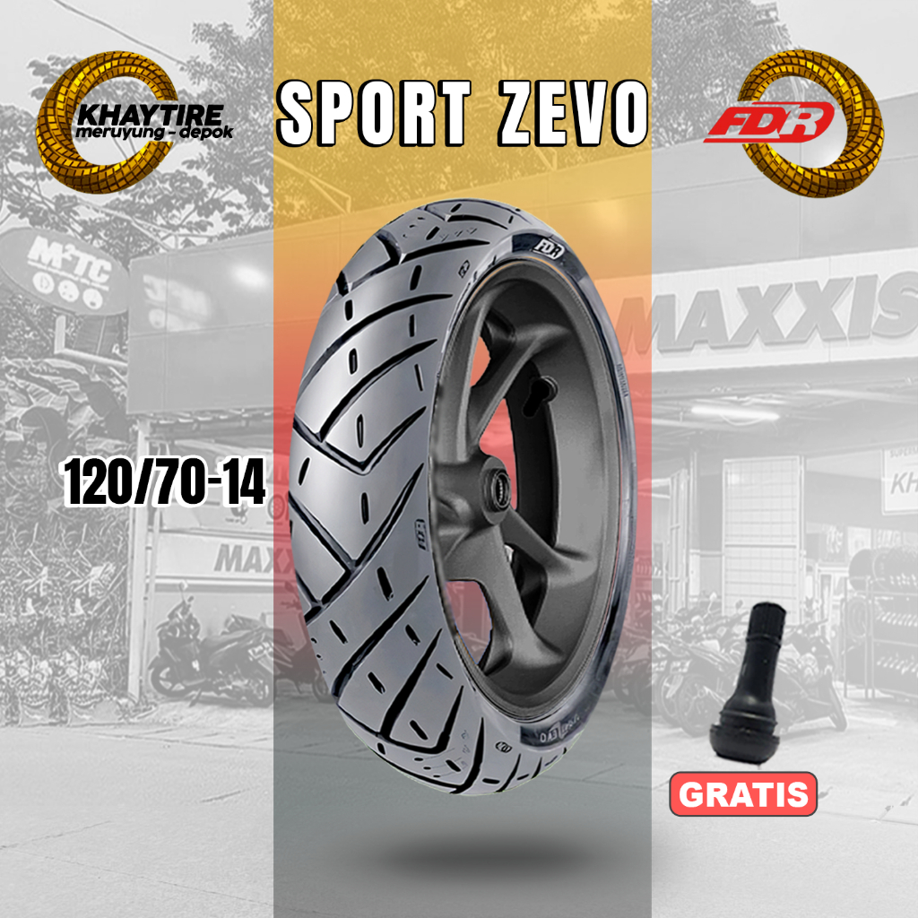 Jual Ban Belakang Motor HONDA PCX FDR SPORT ZEVO 120/70 Ring 14 Tubeless | Shopee Indonesia