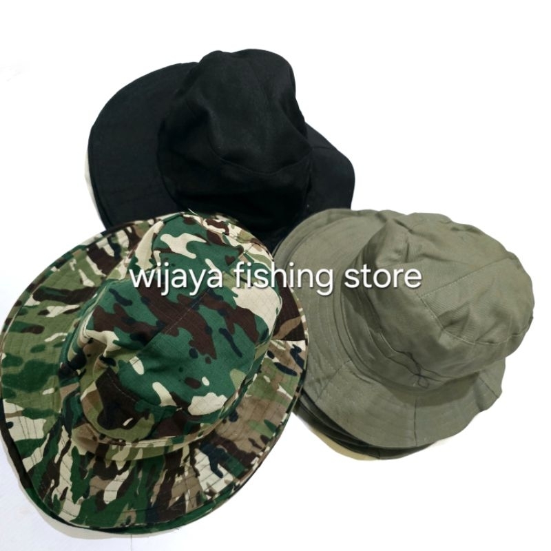 Jual topi rimba / topi pancing | Shopee Indonesia