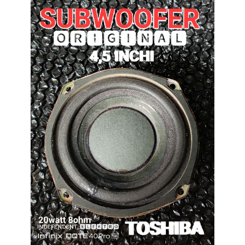 Jual Subwoofer Sony 4,5 inchi speaker spiker Subwoofer sony speaker ...