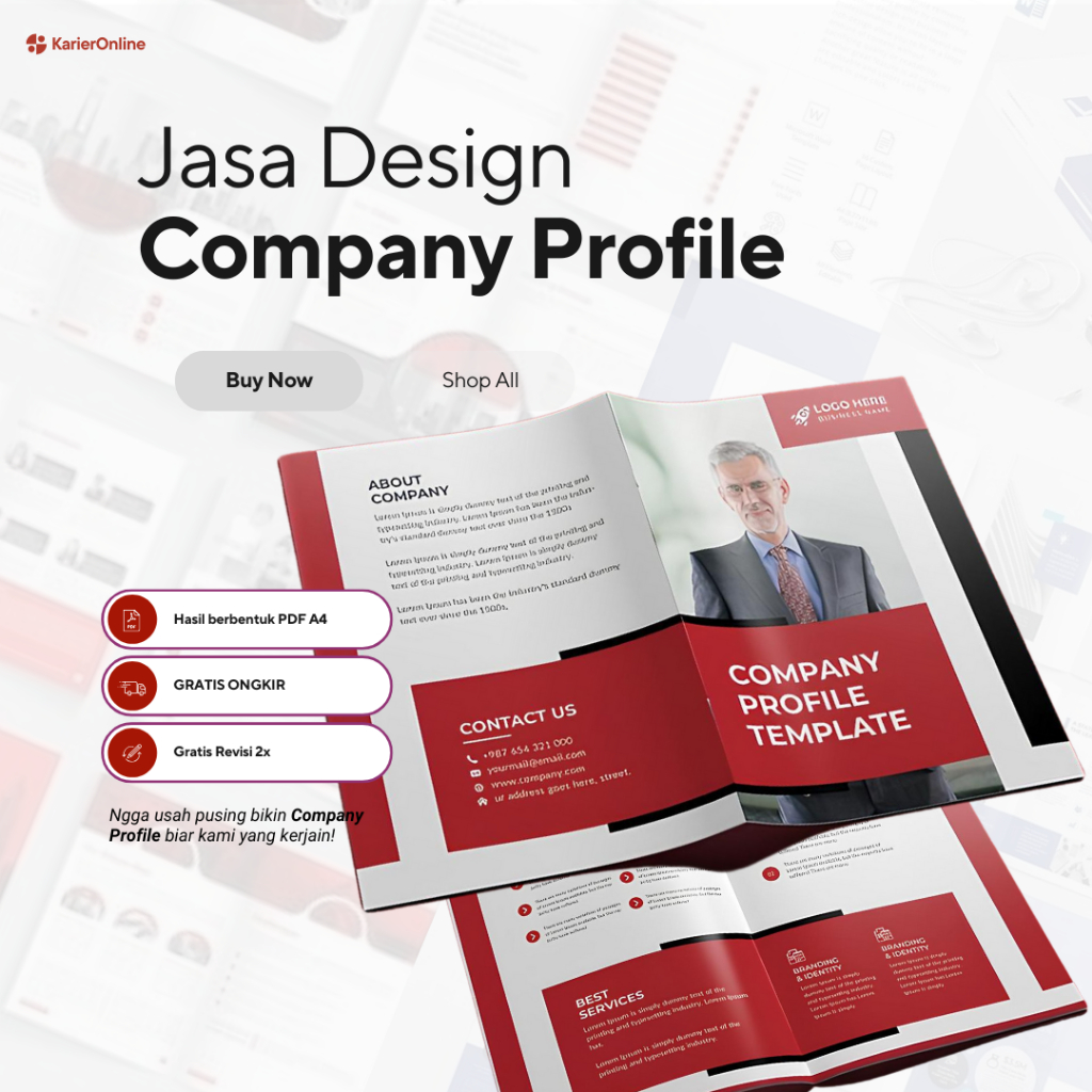 Jual JASA DESIGN COMPANY PROFILE | COMPRO | COMPANY PROFILE | PROFIL ...