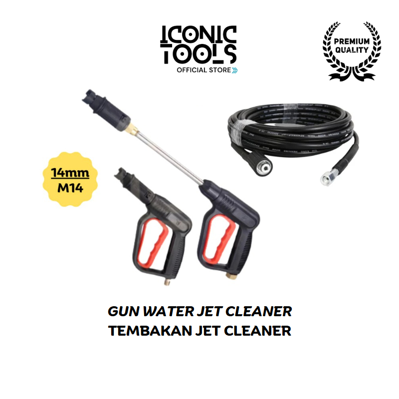 Jual Semprotan Air Gun Jet Cleaner Kuningan M14 KDK Tembakan Mesin ...