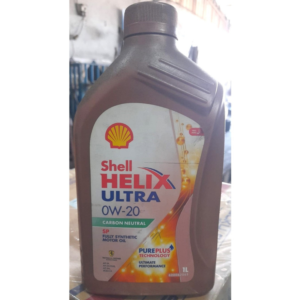 Jual Shell Helix Ultra 0w-20 Carbon Neutral API SP Fully Synthetic ...
