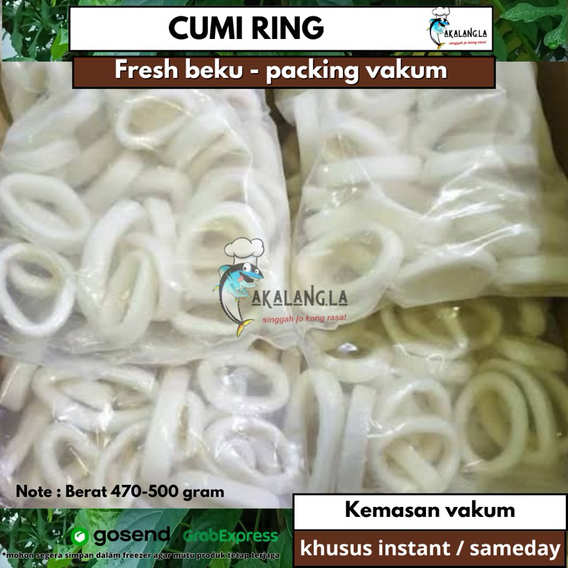 Jual Cumi ring fresh frozen | Shopee Indonesia