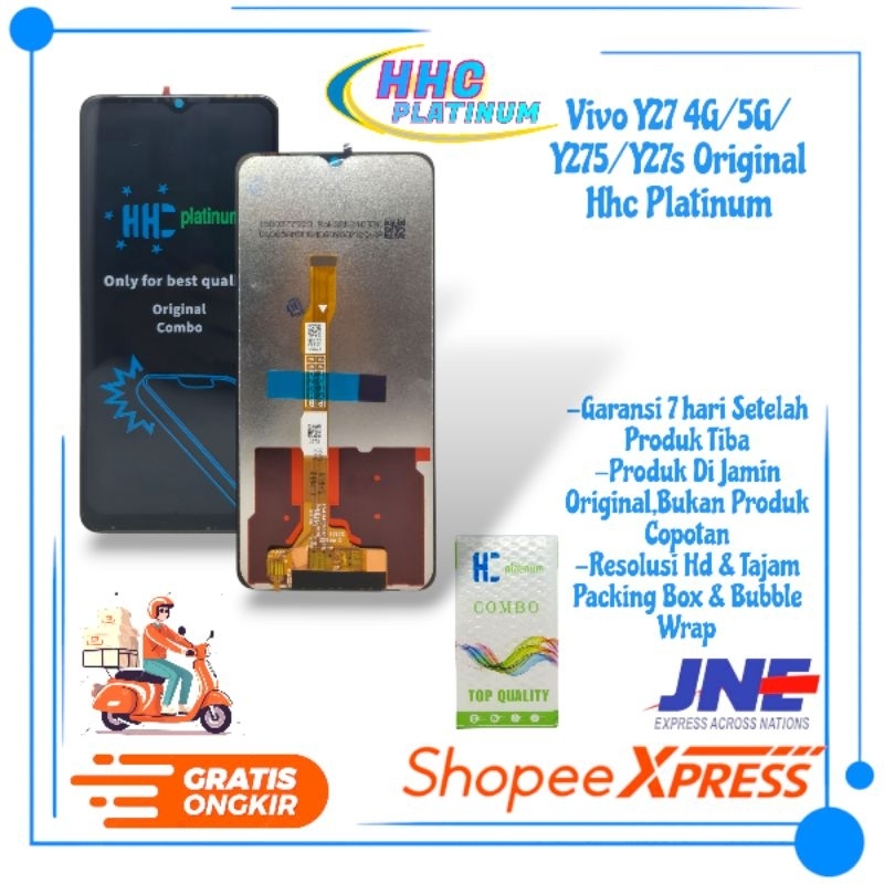 Jual LCD TOUCHSCREEN VIVO Y27 4G/5G/Y275/Y27S ORIGINAL | Shopee Indonesia