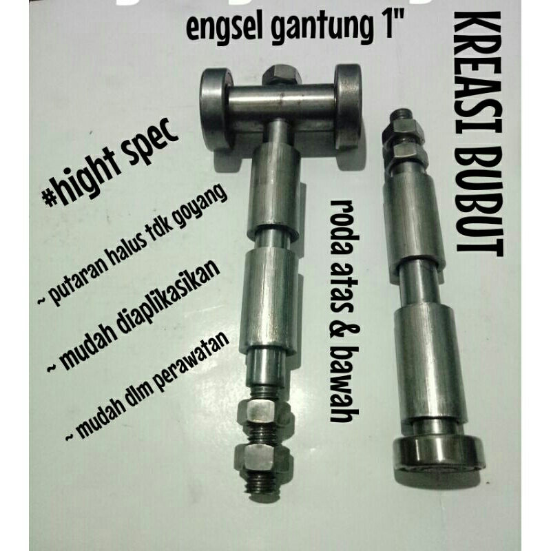 Jual engsel gantung roda atas & bawah | Shopee Indonesia