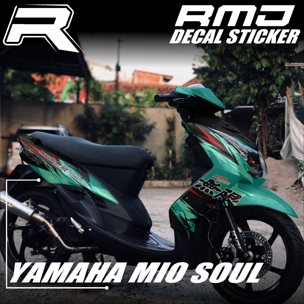 Jual (COD) Decal Sticker Mio Soul Karbu/Lama Full Body - Stiker ...