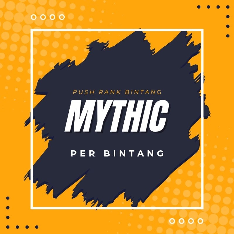 Jual PUSH RANK MYTHIC PER BINTANG | Shopee Indonesia
