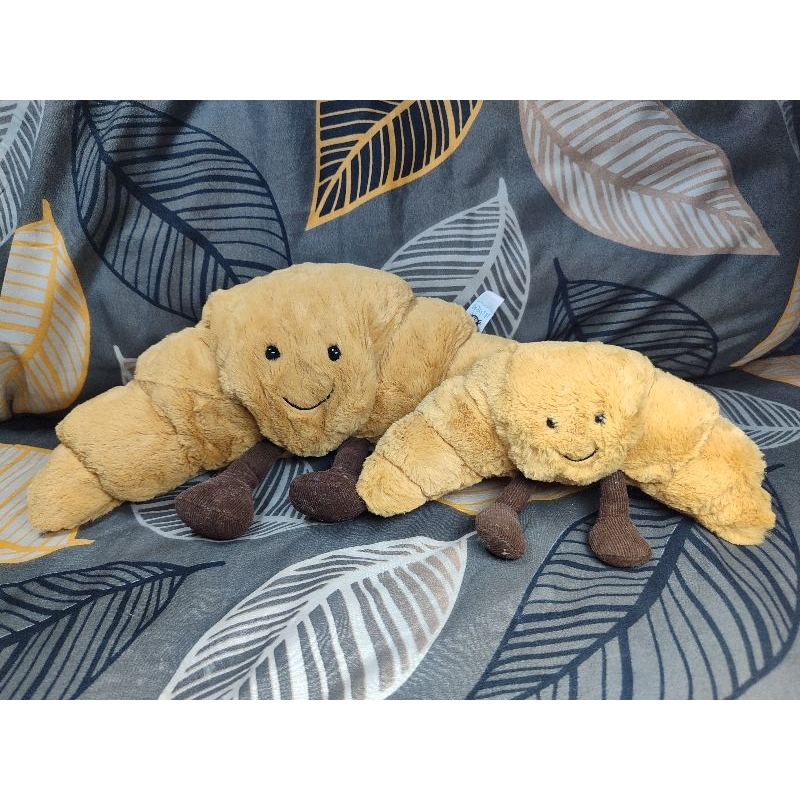 Jual Boneka Jellycat Amuseables Croissant / Boneka Roti Croissant Lucu ...