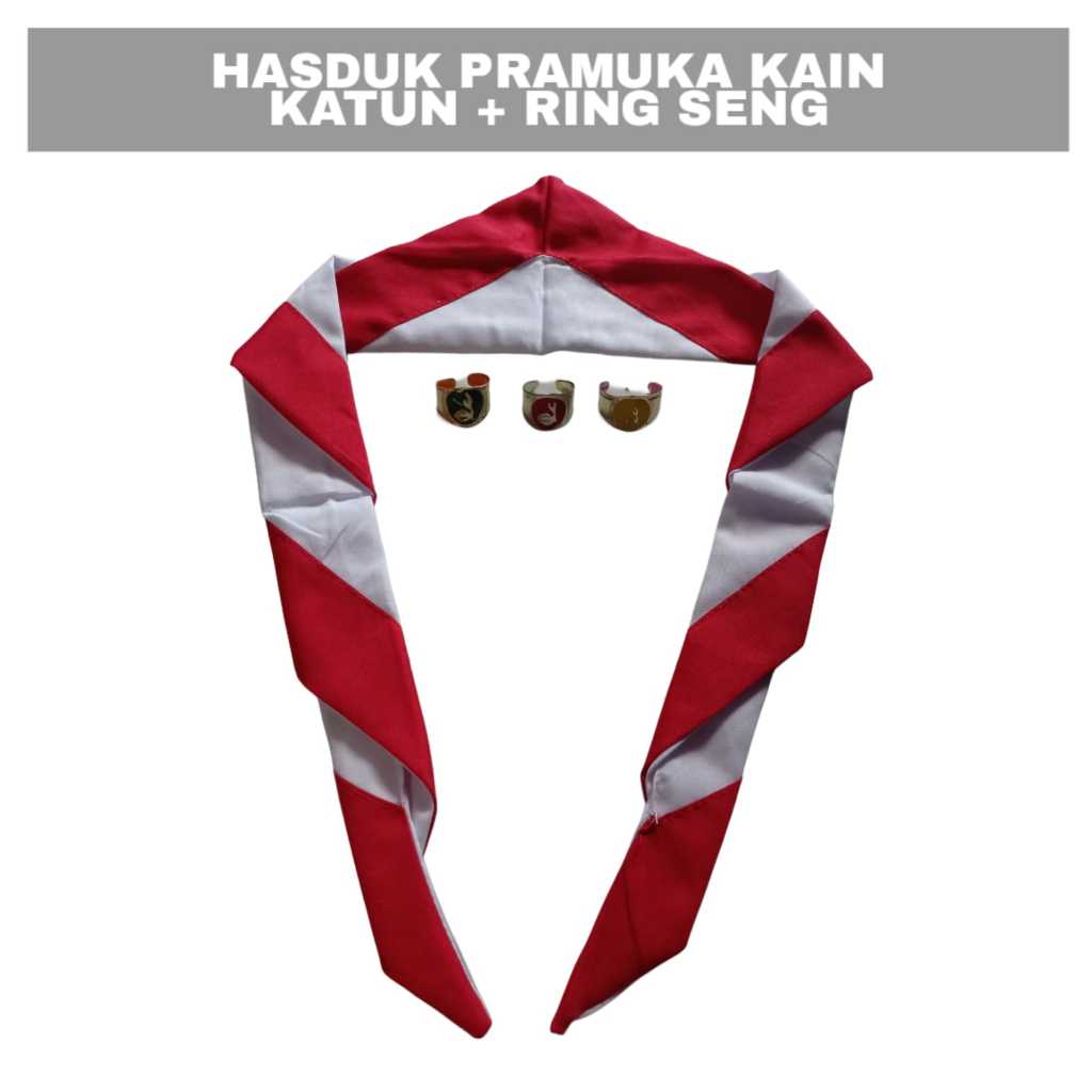 Jual KACU HASDUK PRAMUKA HALUS + RING SENG ( 1 PCS) | Shopee Indonesia