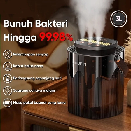 Jual Humidifier Diffuser 3000ML Air Purifier Diffuser Aromatherapy ...