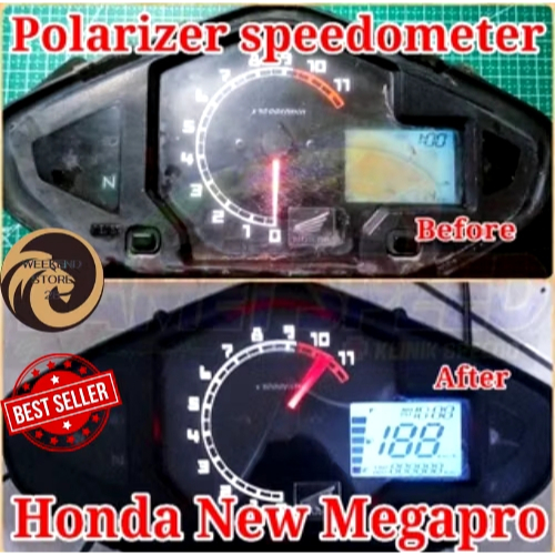 Jual polaris speedometer megapro mono karbu | Shopee Indonesia