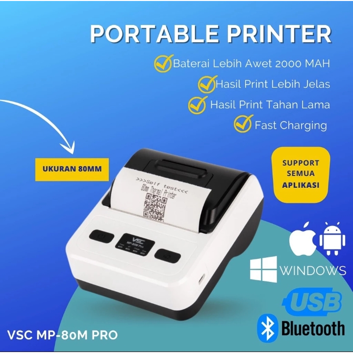 Jual VSC MP-80M Pro Portable Printer | Shopee Indonesia