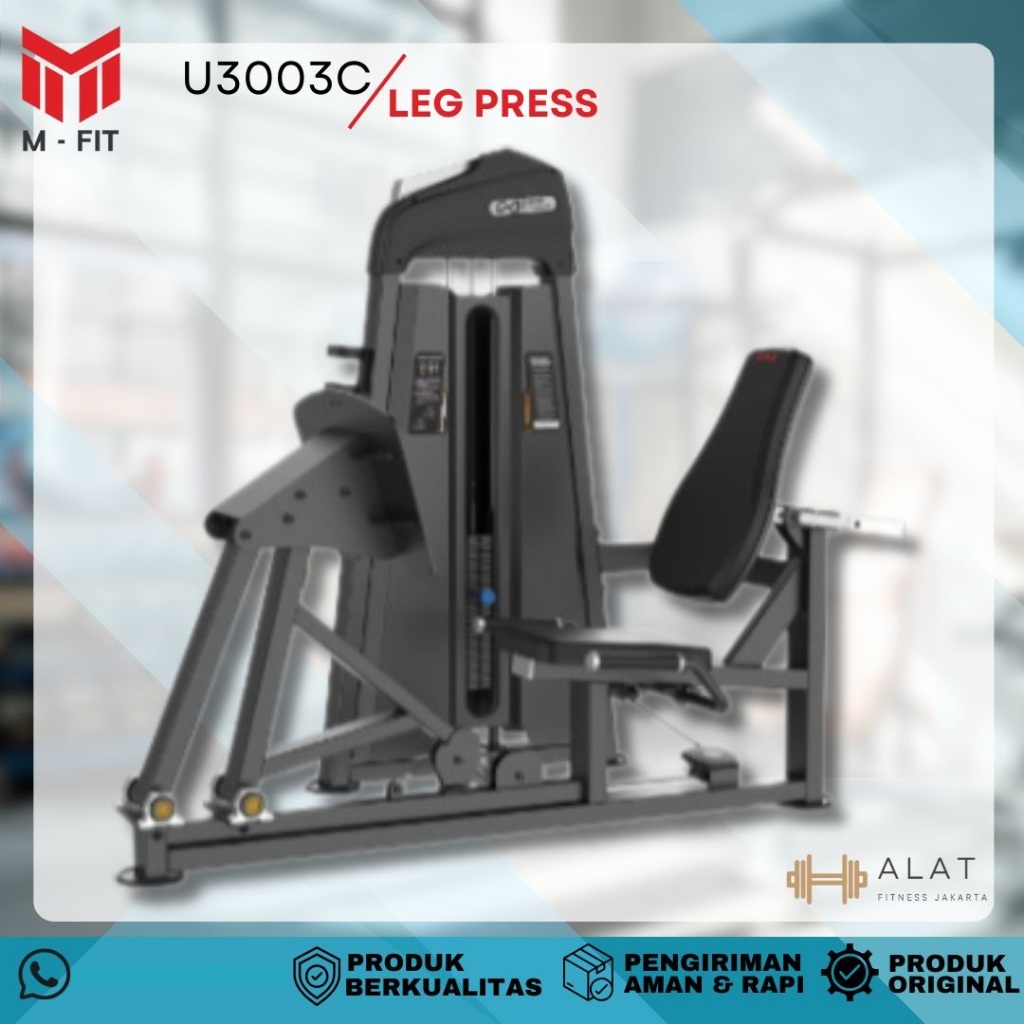 Jual Alat Fitness Komersil Leg Press U3003C-Jakarta | Shopee Indonesia