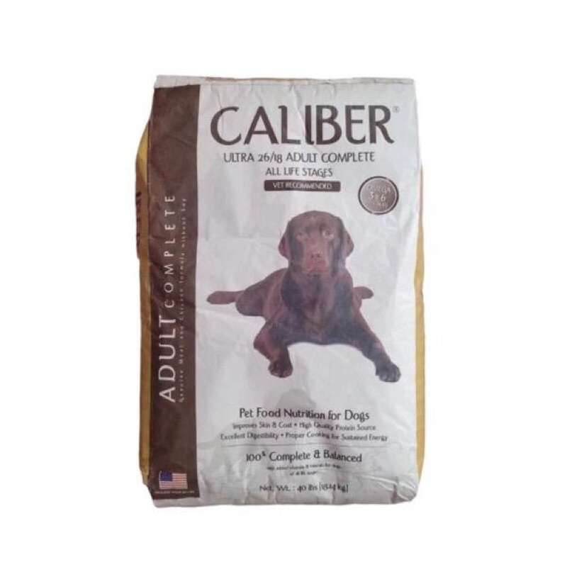 Jual Makanan anjing Caliber ultra 18kg / Dog food caliber ultra ...