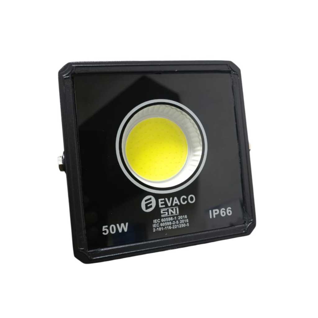 Jual EVACO KAP LAMPU SOROT LED COB 50 WATT SNI IP66 / LAMPU TEMBAK COB ...