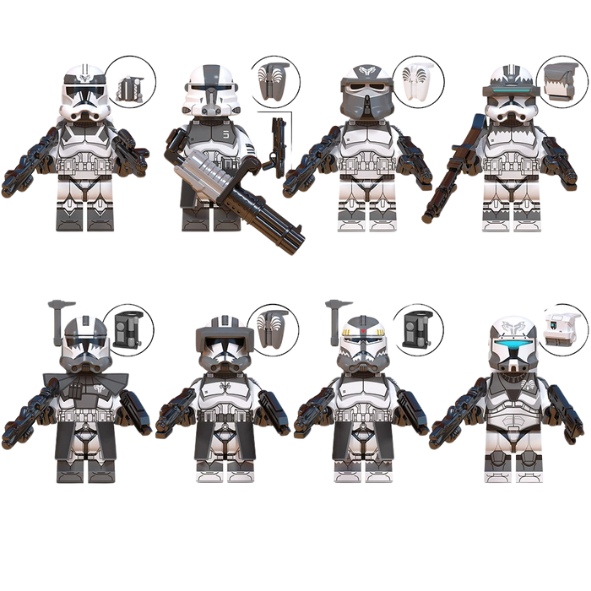 Jual Mainan Blok Balok Bongkar Pasang Susun Rakit Figure Star Wars ...