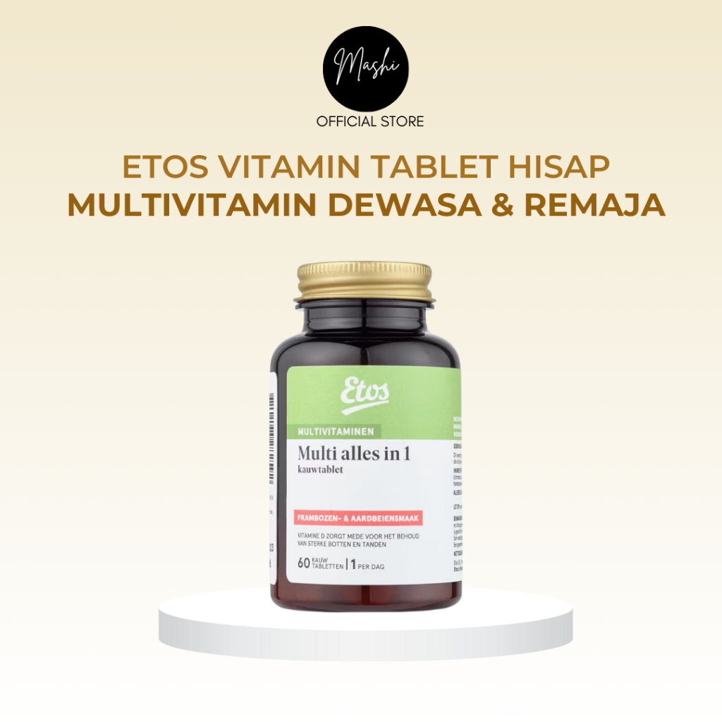 Jual Etos Vitamin Tablet Hisap Multivitamin Dewasa & Remaja | Vitamin ...