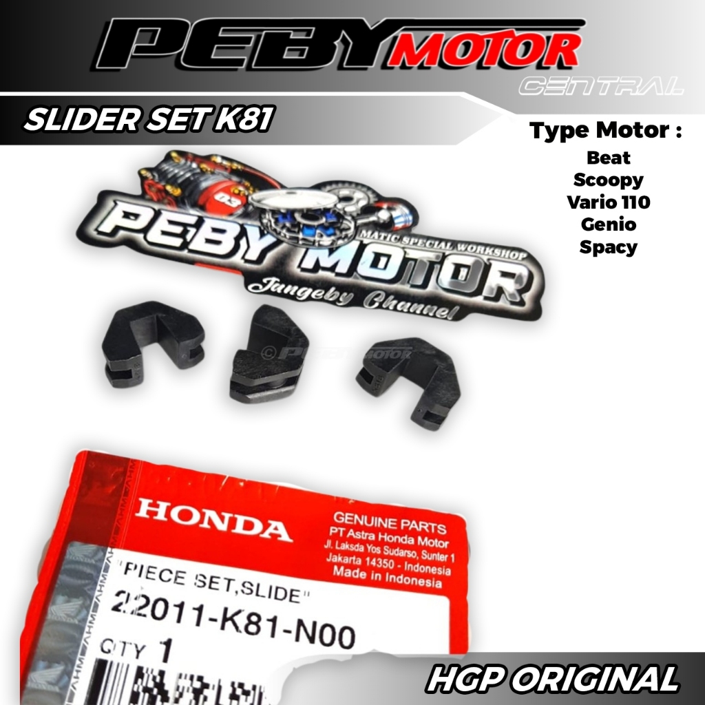 Jual Slider Piece Slide Beat Vario 110 Scoopy Spacy Karbu Fi Esp Genio ...