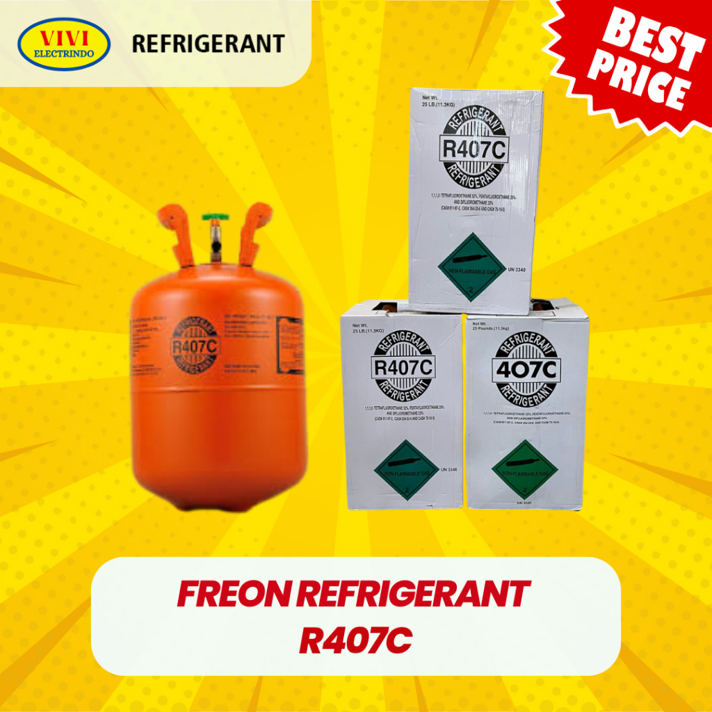 Jual REFRIGERANT R407C 11.3 Kg | Shopee Indonesia