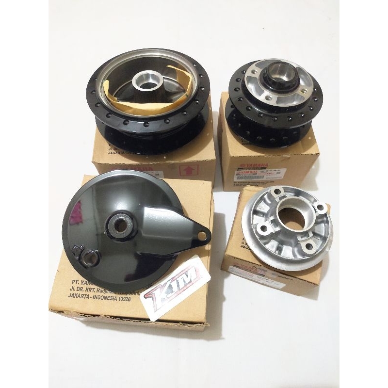 Jual TROMOL RODA DEPAN BELAKANG PLUS NAP GEAR TUTUP TROMOL ORIGINAL ...